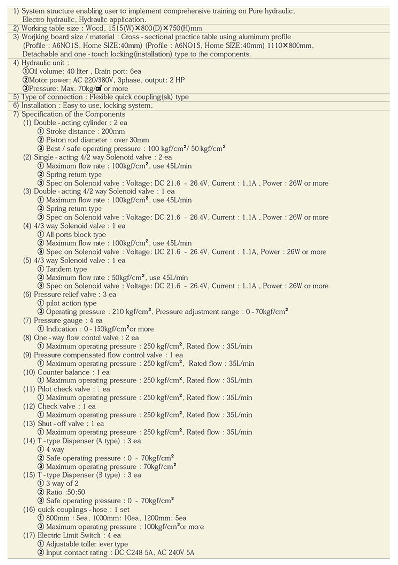 Hydraulic-5000 - Scientific & Technical Product Sdn Bhd